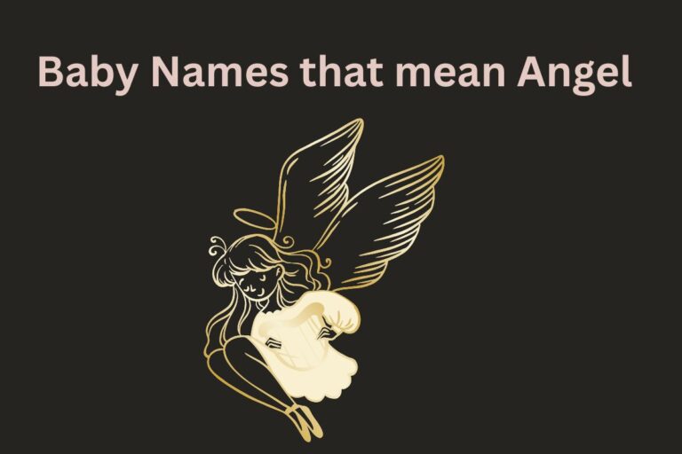 Top 100+ Baby Names that mean Angel [2026] - babyxnames.com